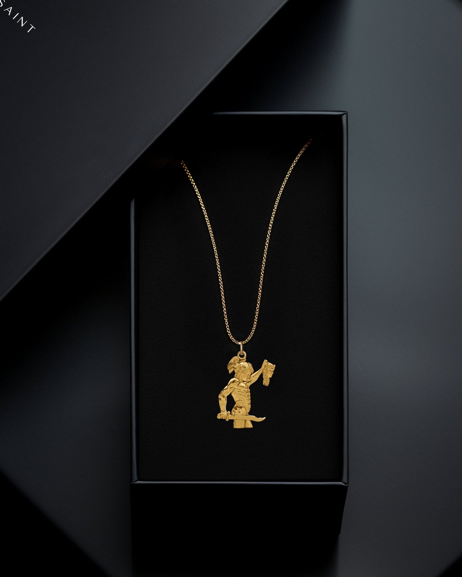 Gold Perseus Pendants 14K, 18K Solid Gold | Made in USA– Johnny saint