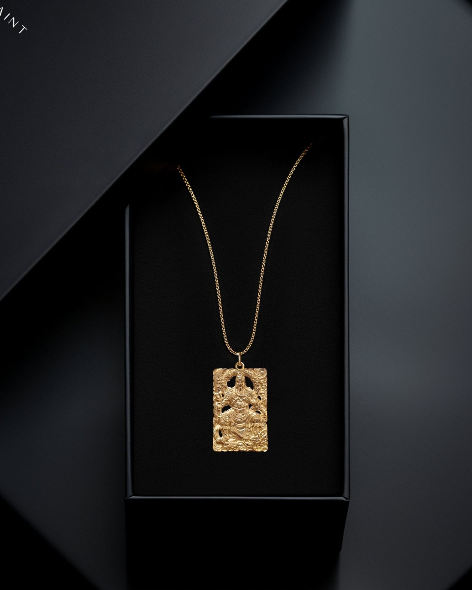 Gold Guan Yu Pendants 14K, 18K Solid Gold | Made in USA– Johnny saint